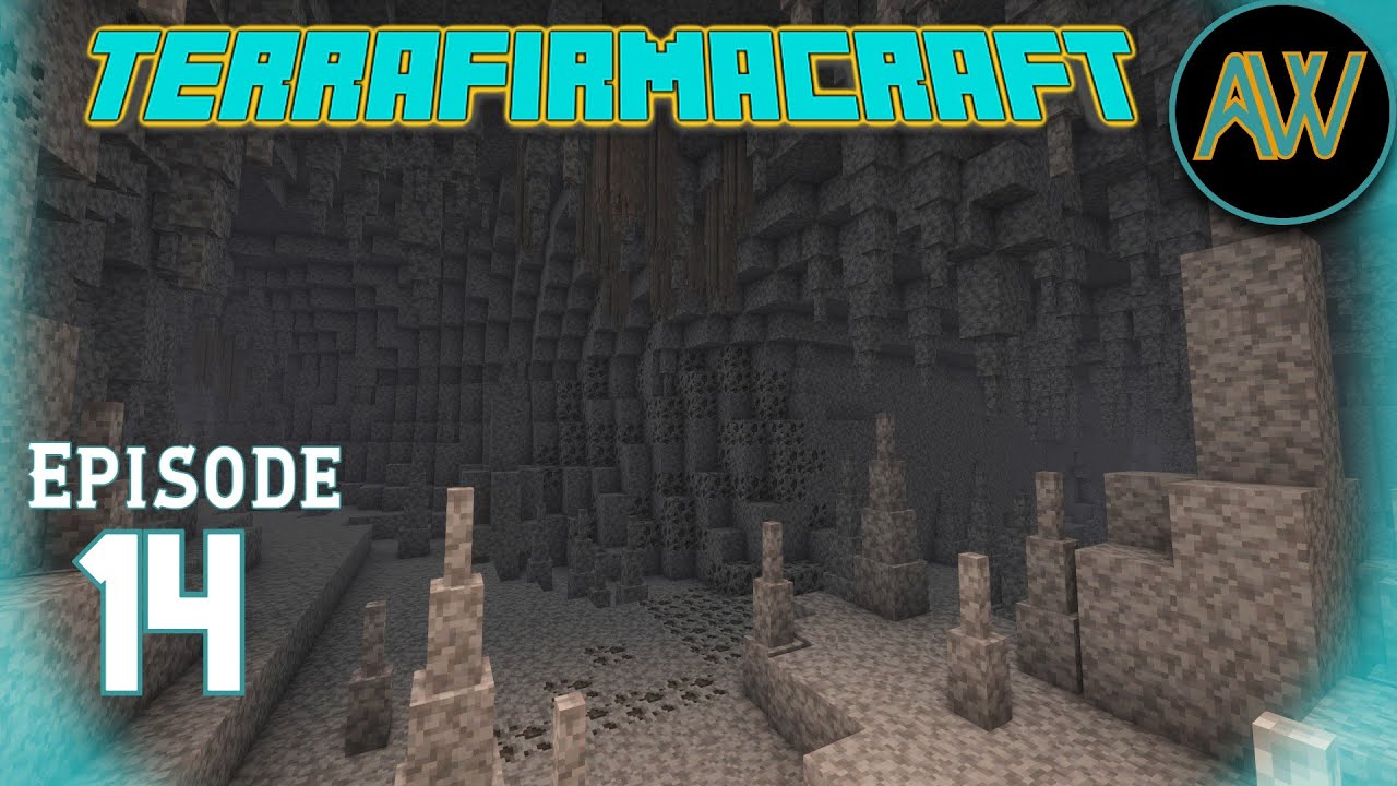 Caving Time - TerraFirmaCraft Ep. 14 - YouTube