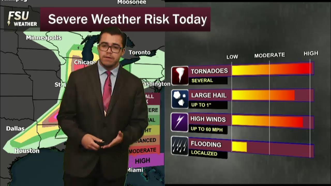 FSU Weather - Evening High Risk Severe Weather Coverage - Friday, March 31, 2023 - YouTube