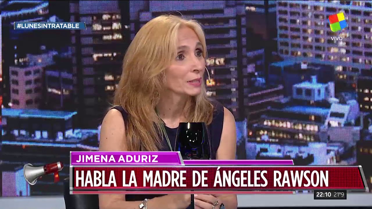 La Madre De Ángeles Rawson Los Padres De Fernando No Tienen Odio
