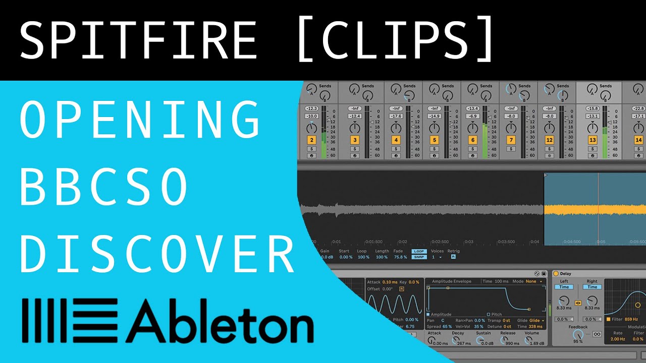 How to Load BBCSO Discover in Ableton - YouTube