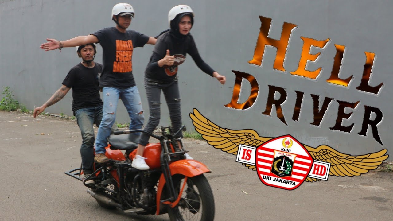 Parlente - Latihan Hell Driver ISHD at Anak Elang Harley Davidson Of ...