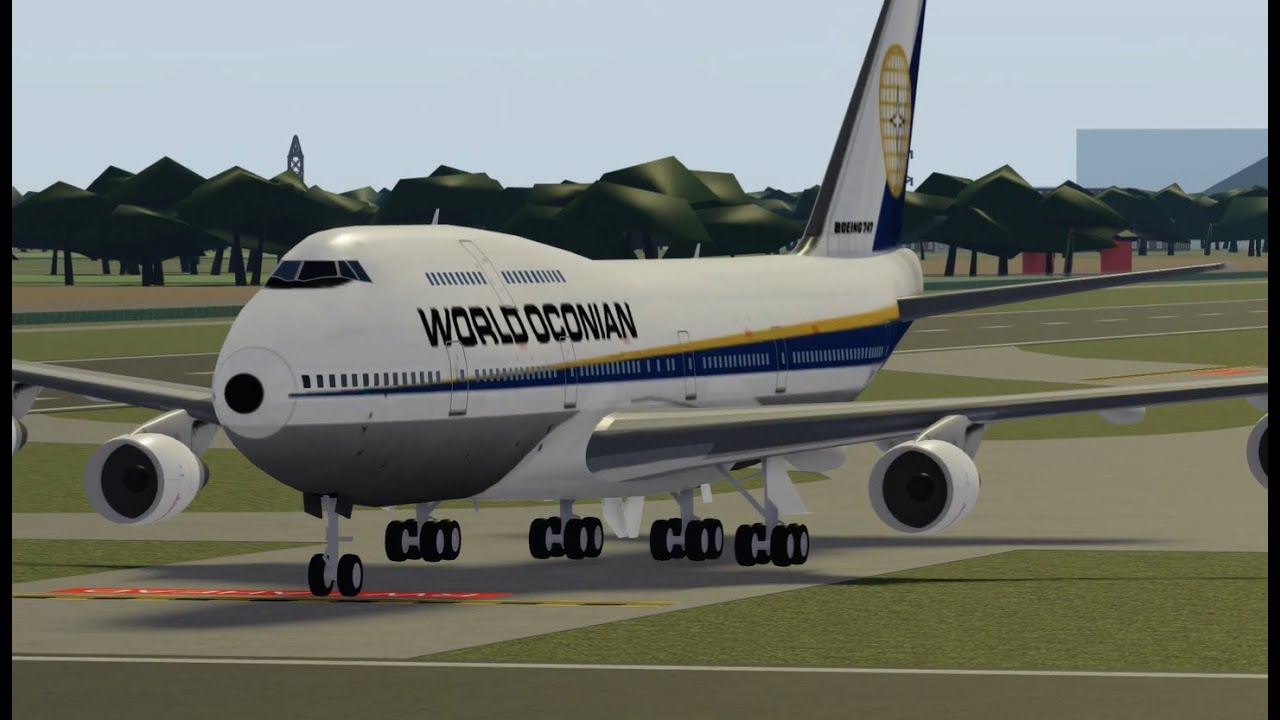 World Oconian Boeing 747-400 Full Flight | Aeronautica - YouTube