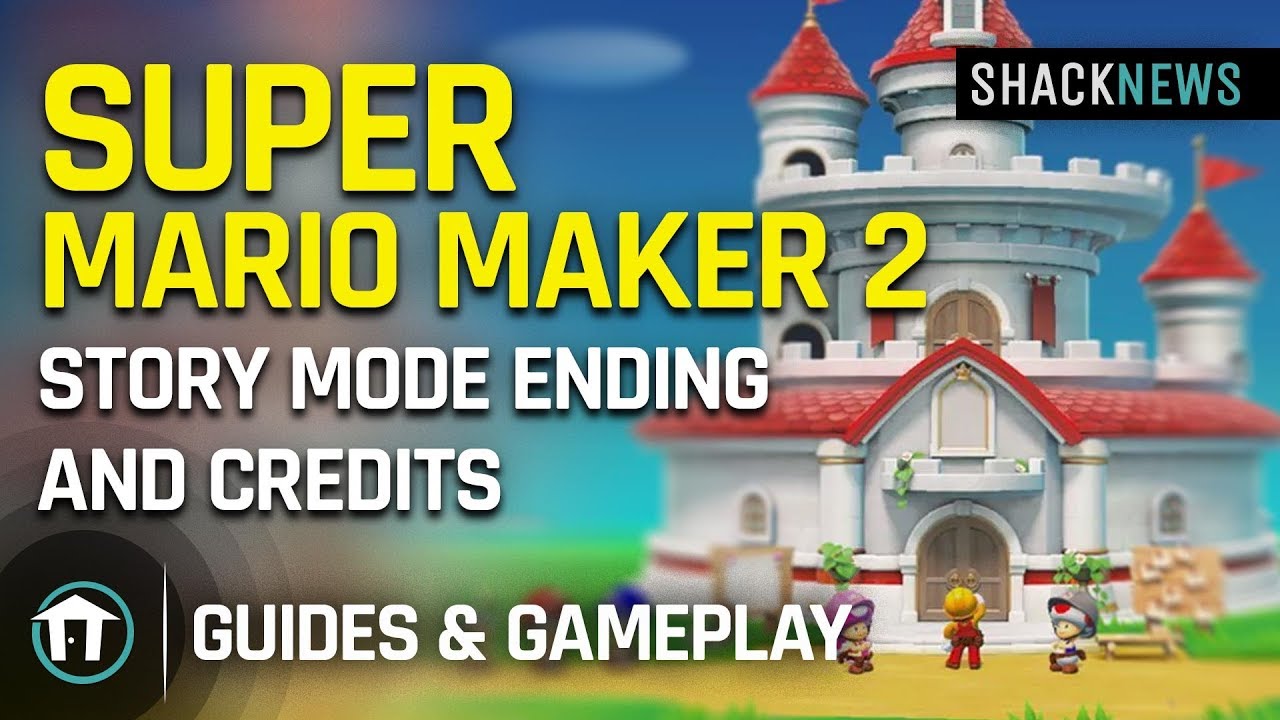 Super Mario Maker 2 Story Mode Ending and Credits - YouTube