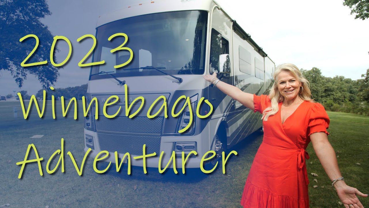 Luxury RV Tour - 2023 Winnebago Adventurer - Class A Motorhome - YouTube