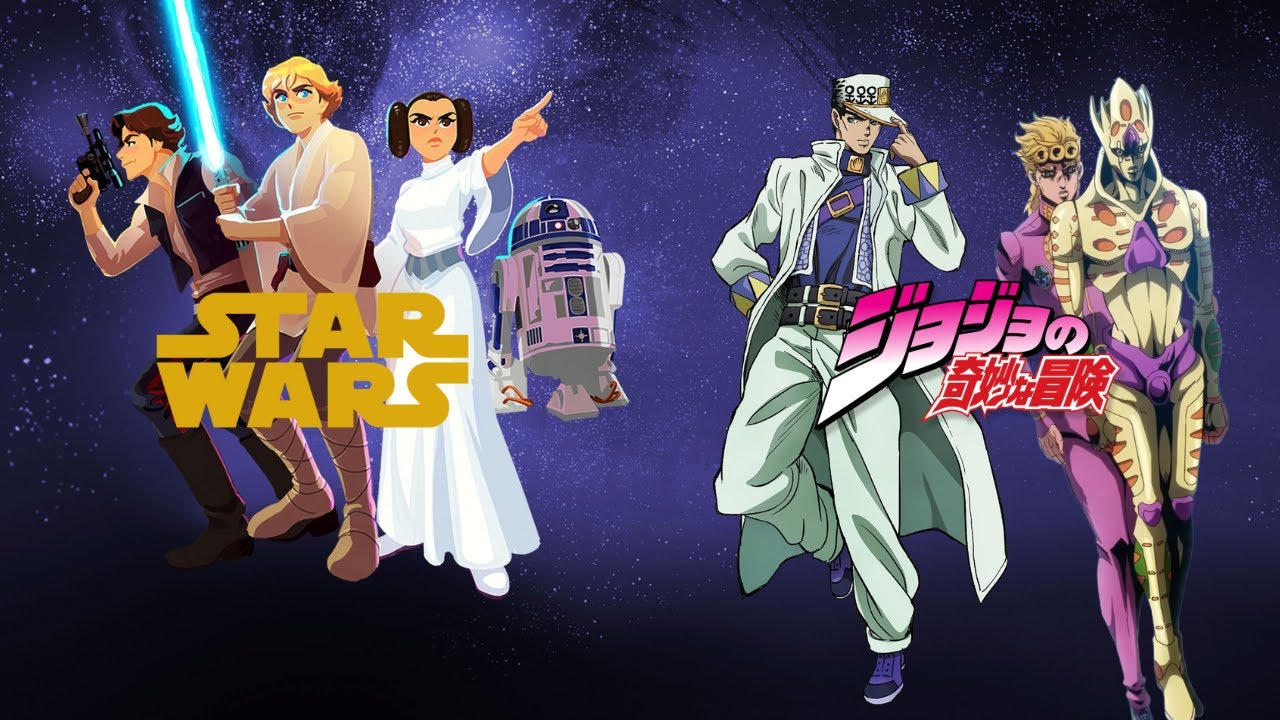 Star Wars Anime Opening - Fighting Gold - YouTube