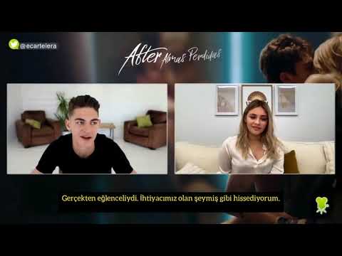 Türkçe Alt Yazılı Hero Fiennes Tiffin & Josephine Langford AWF röportajı | AFTER WE FELL TÜRKÇE