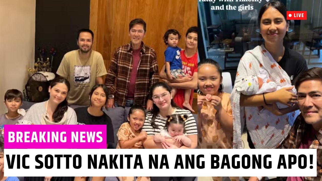 Vic Sotto, First Time Nakipag-Bonding Kay Isaiah Timothy: Pinakabagong ...
