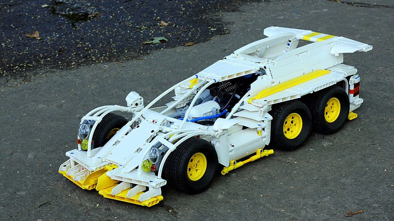 LEGO Technic Sport Prototype – Extended version - YouTube