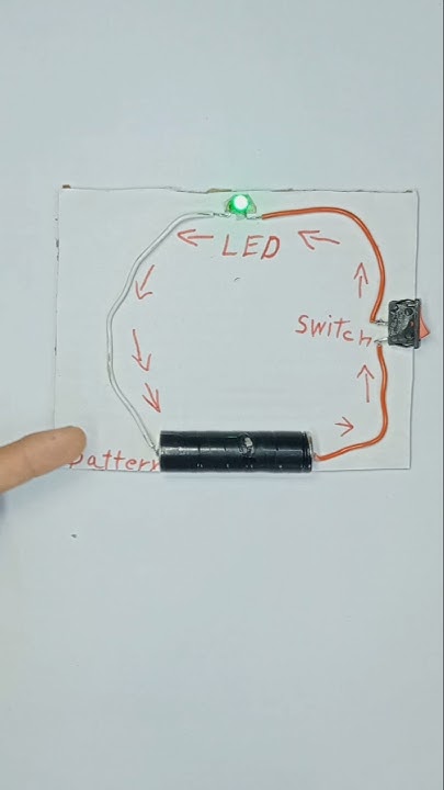 How To Make a Simple Electric Circuit | Science Project - YouTube