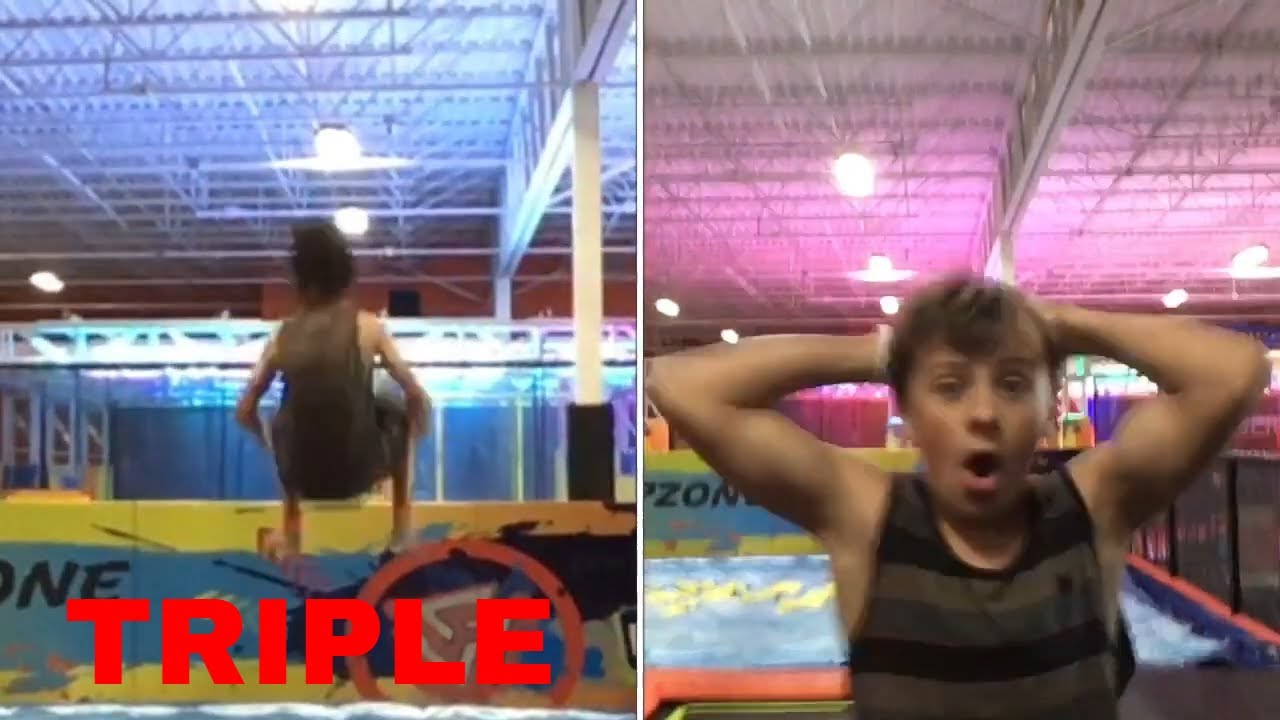 MY FIRST TRIPLE FLIP! *Dream trick* - YouTube
