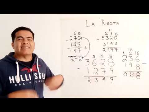COMO RESOLVER UNA RESTA 3 - YouTube