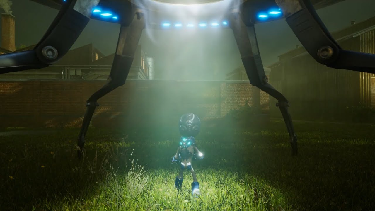 Destroy All Humans Remake - Union Town Race Challenge - YouTube