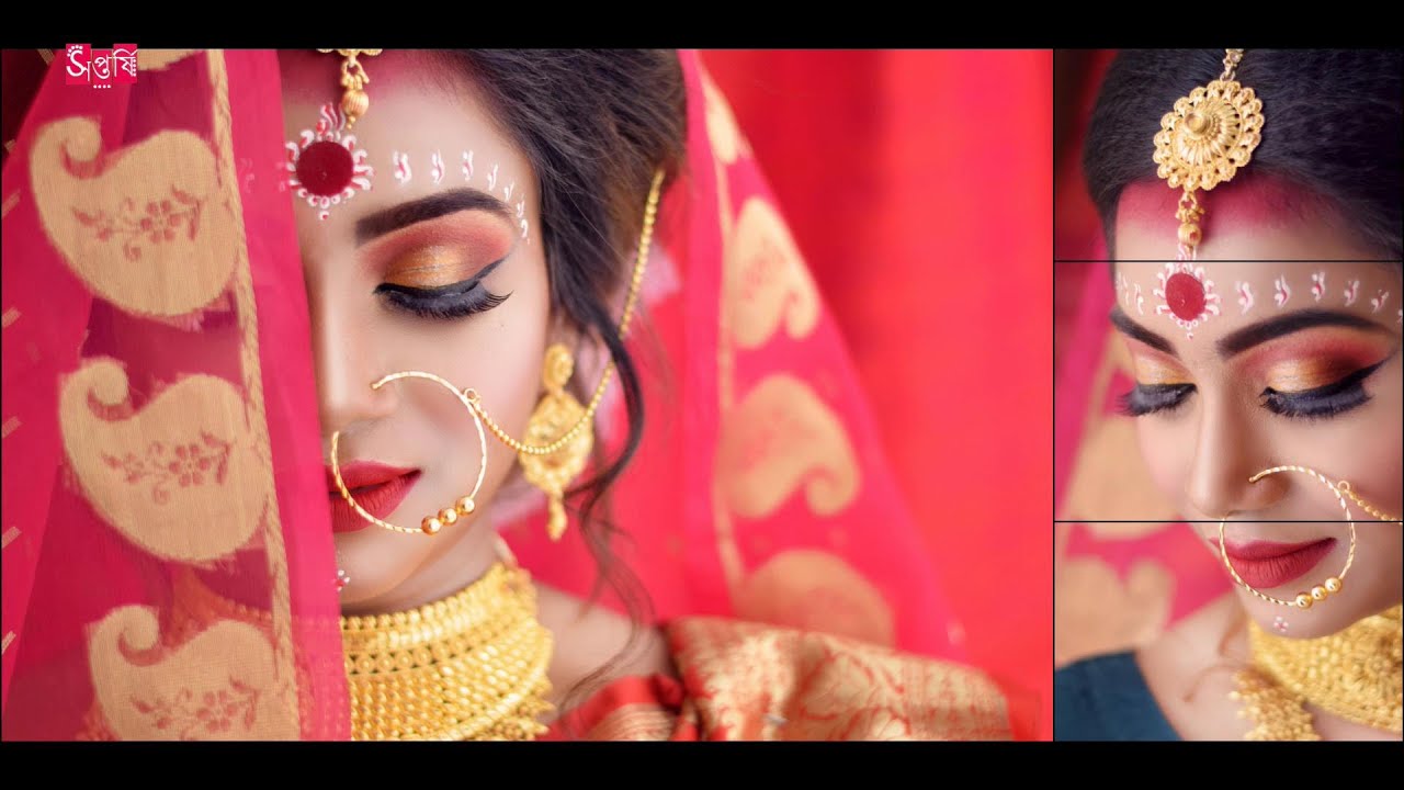 Bridal Makeup For Red Saree | Saubhaya Makeup