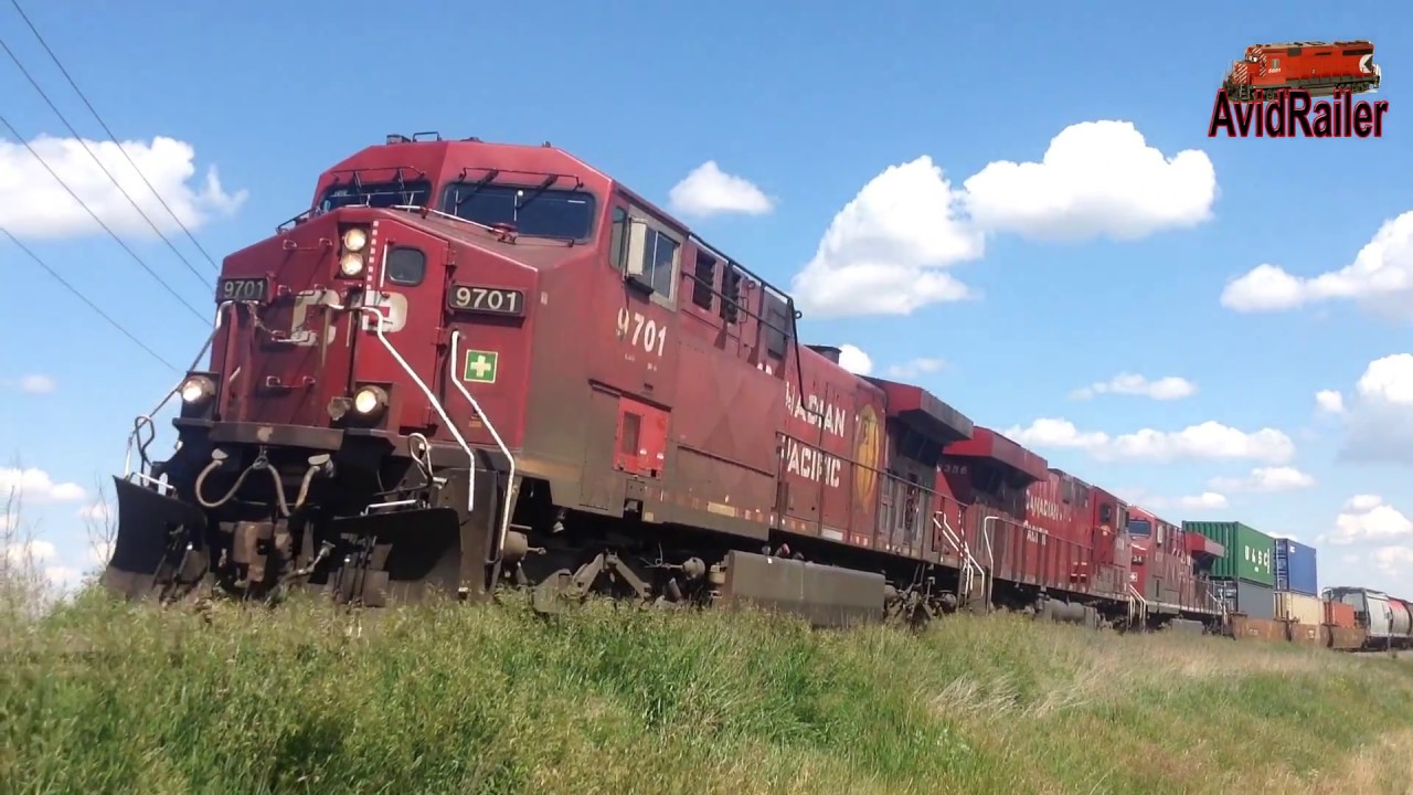 CANADIAN PACIFIC MAINLINE CALGARY | AvidRailer - YouTube