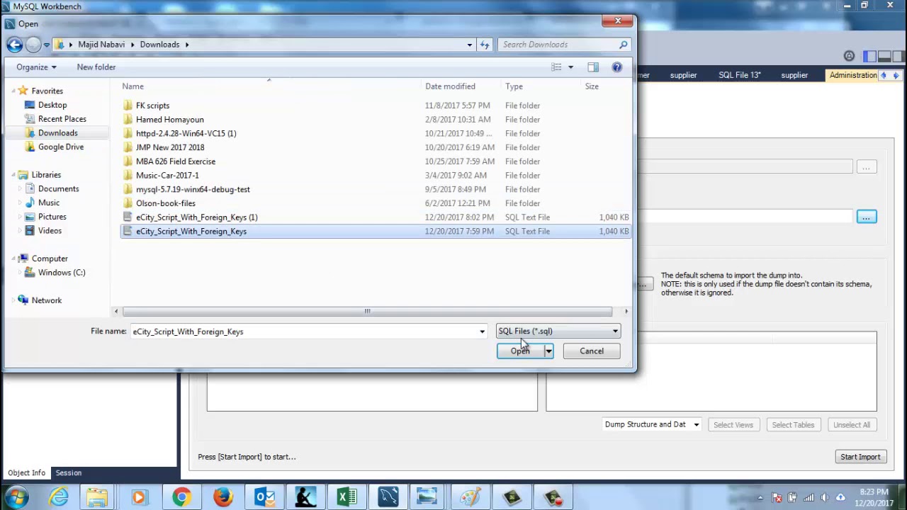 Install eCity on MySQL - YouTube