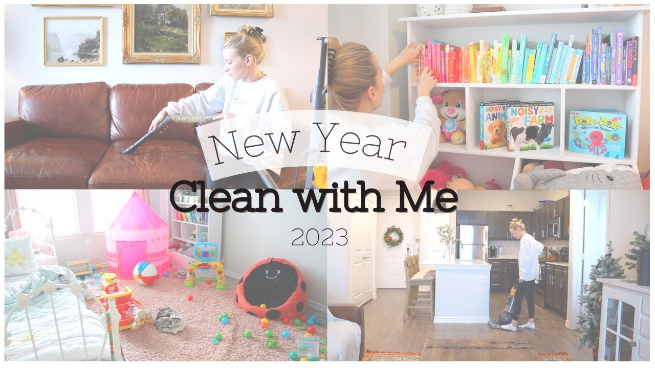NEW YEAR CLEAN WITH ME 2023 | Refresh + Deep Clean | Tauna Megan - YouTube
