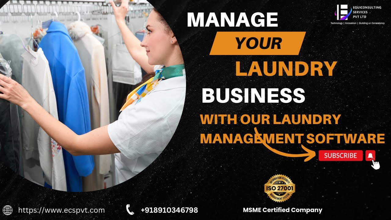 Laundry Management software | Dry Cleaner Laundry POS Software | Laundry Business Software - YouTube