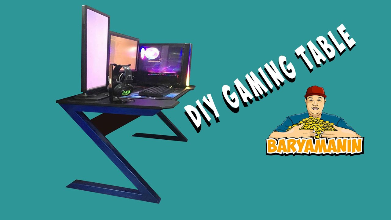 DIY Gaming Table Z Design. - YouTube
