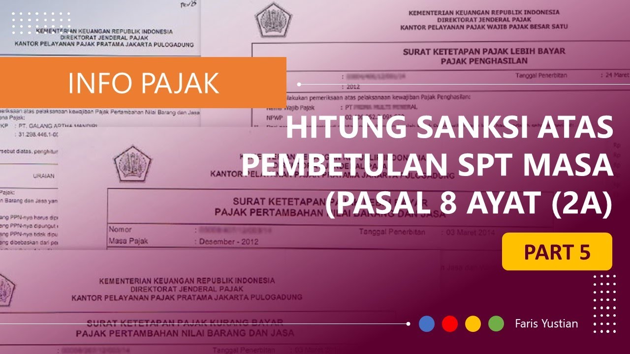[Part 5] Mengenal STP (Surat Tagihan Pajak): Menghitung Sanksi Bunga ...