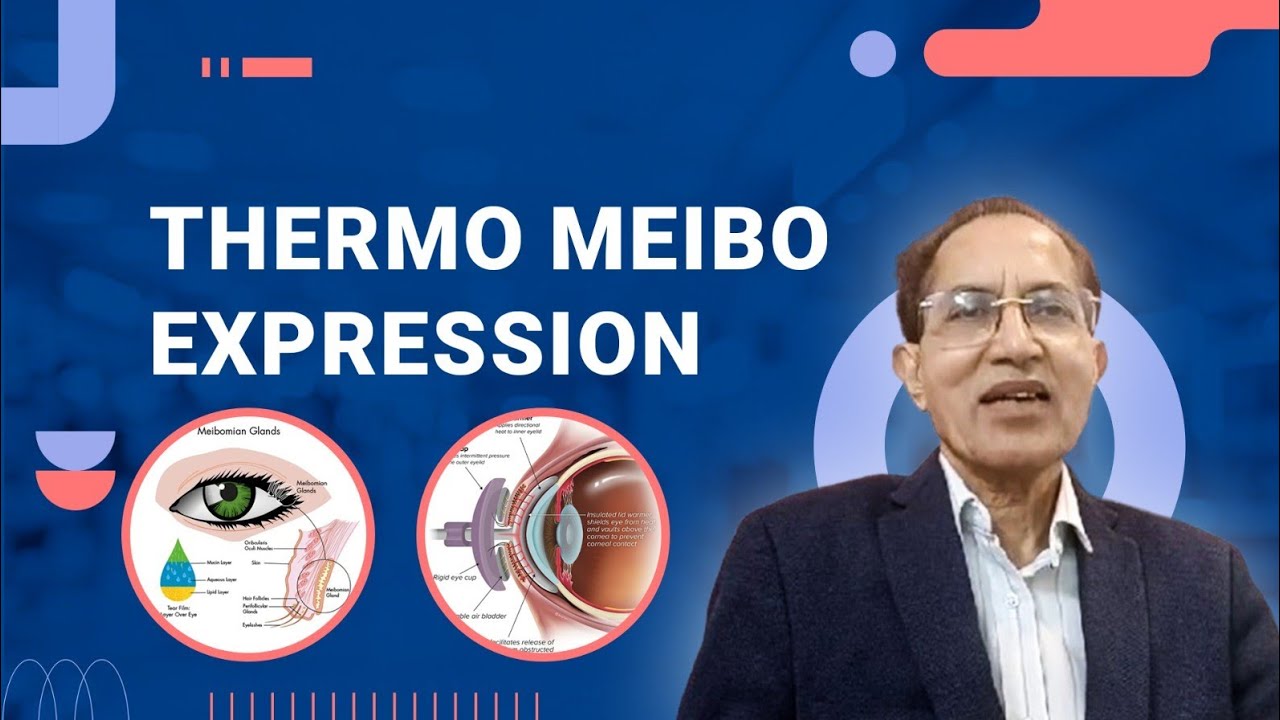 DRY EYES TREATMENT BY THERMO MEIBO EXPRESSION - YouTube