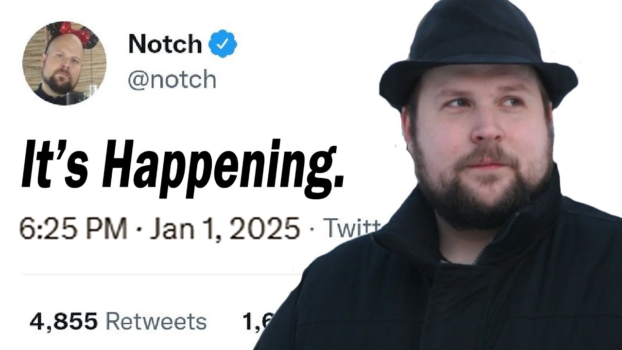 Notch Just Said He's Making Minecraft 2... - YouTube