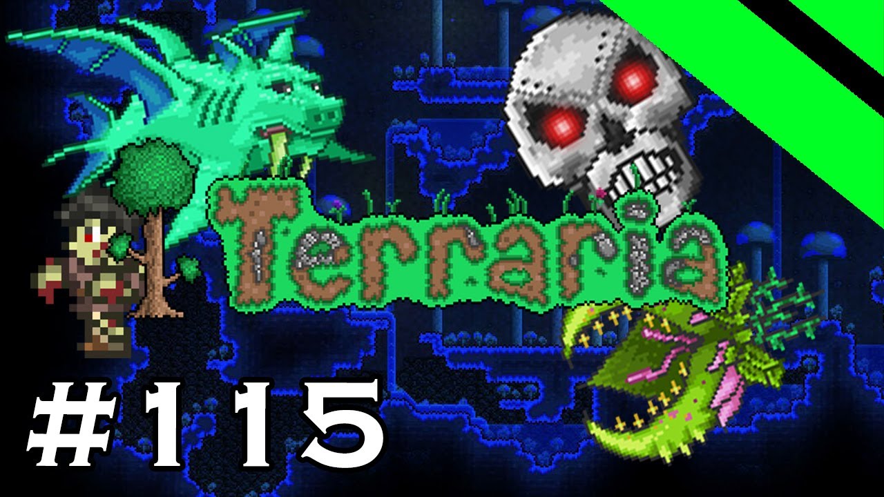 Volx Plays Terraria - Episode 115 - Truffle Worm - YouTube