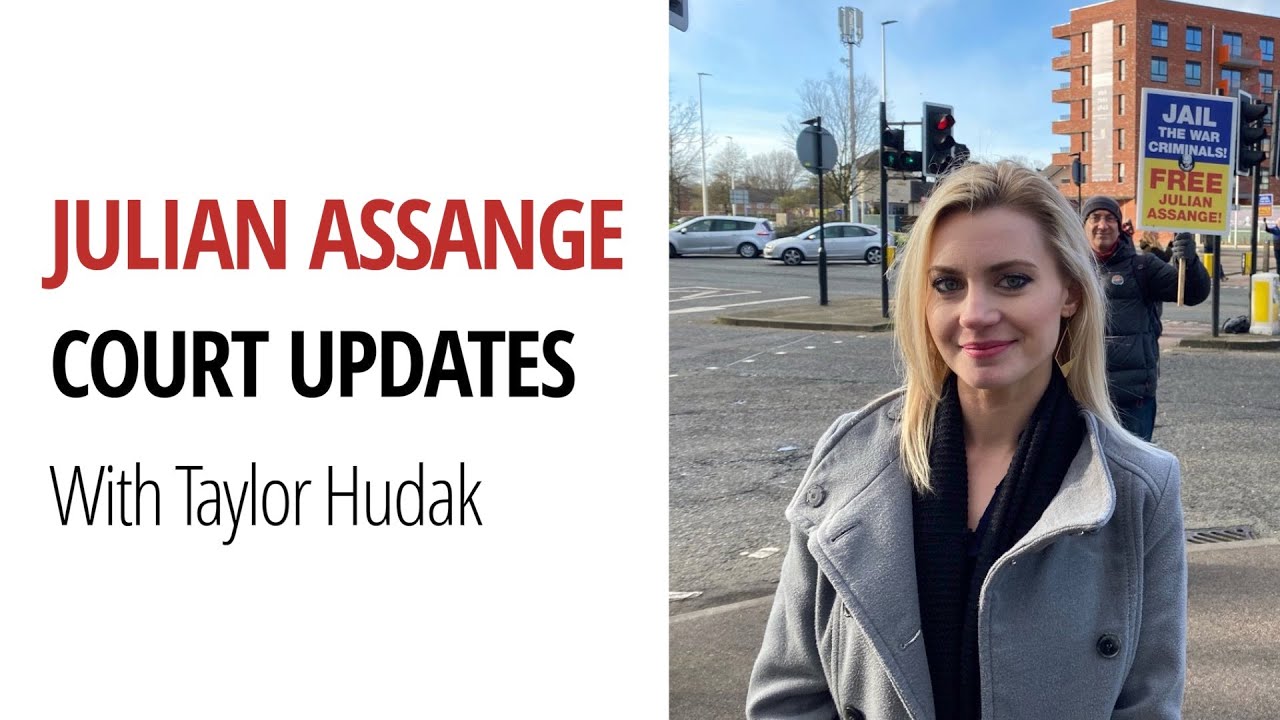 Julian Assange Court Updates - Recap of Day 3 by Taylor Hudak - YouTube