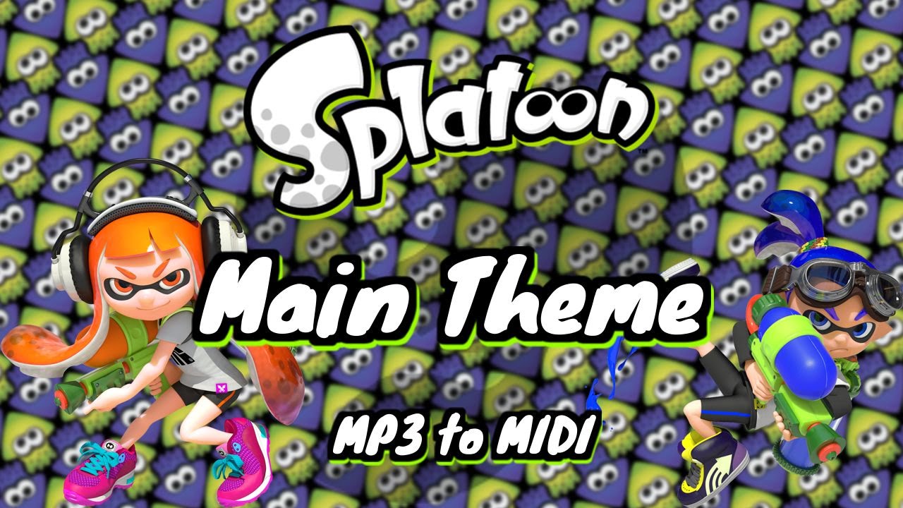 MP3 to MIDI | Main Theme (Splatoon) - YouTube