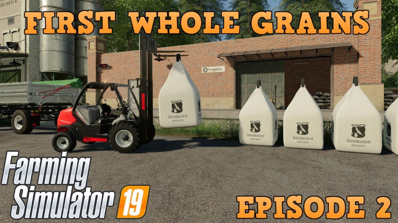 FIRST WHOLE GRAINS | Farming Simulator 19 | HOF Bergmann Let's Play ...