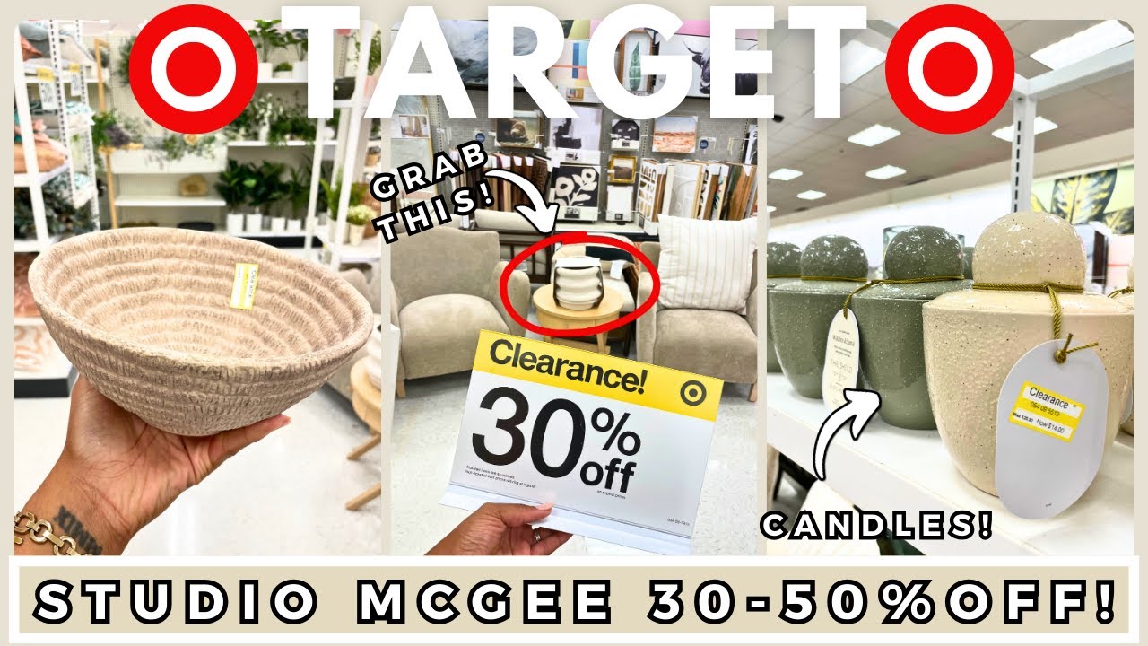 🎯 TARGET CLEARANCE SALE | UP TO 50% OFF STUDIO MCGEE | HOME DECOR MUST ...