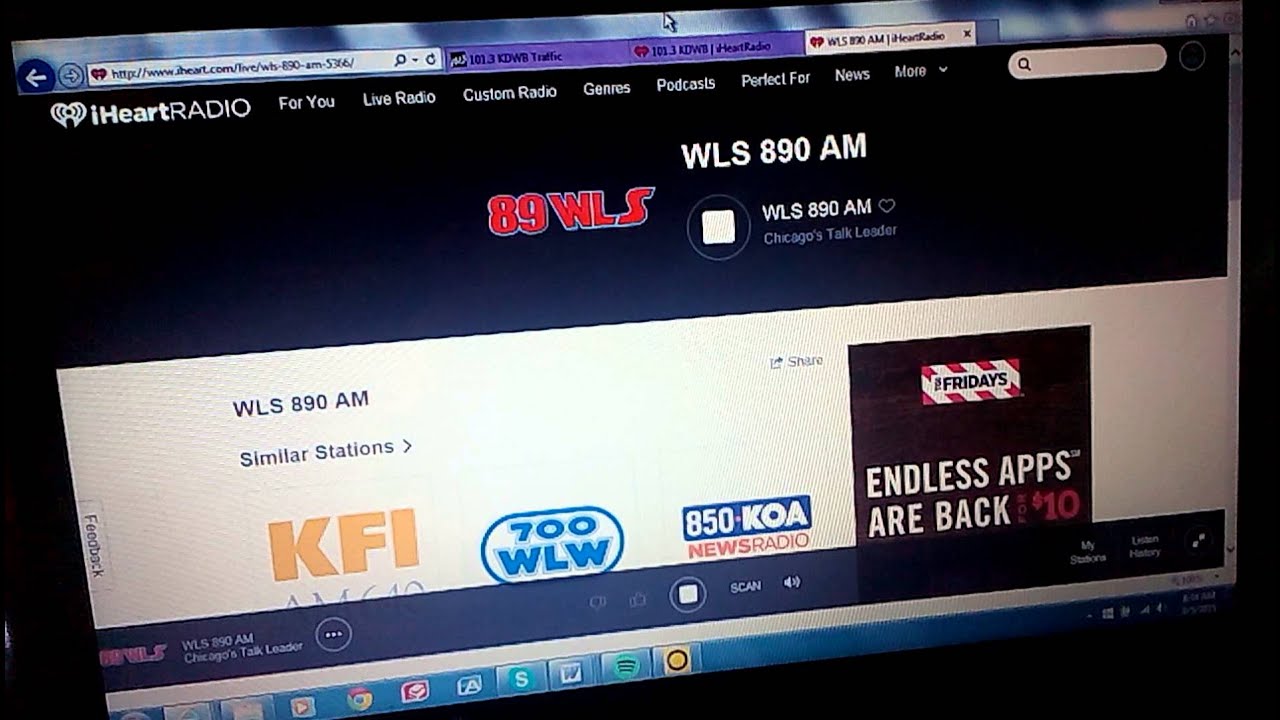 Chris Mauer with 89 WLS CNBC Morning Business Report 8/5/2015 - YouTube