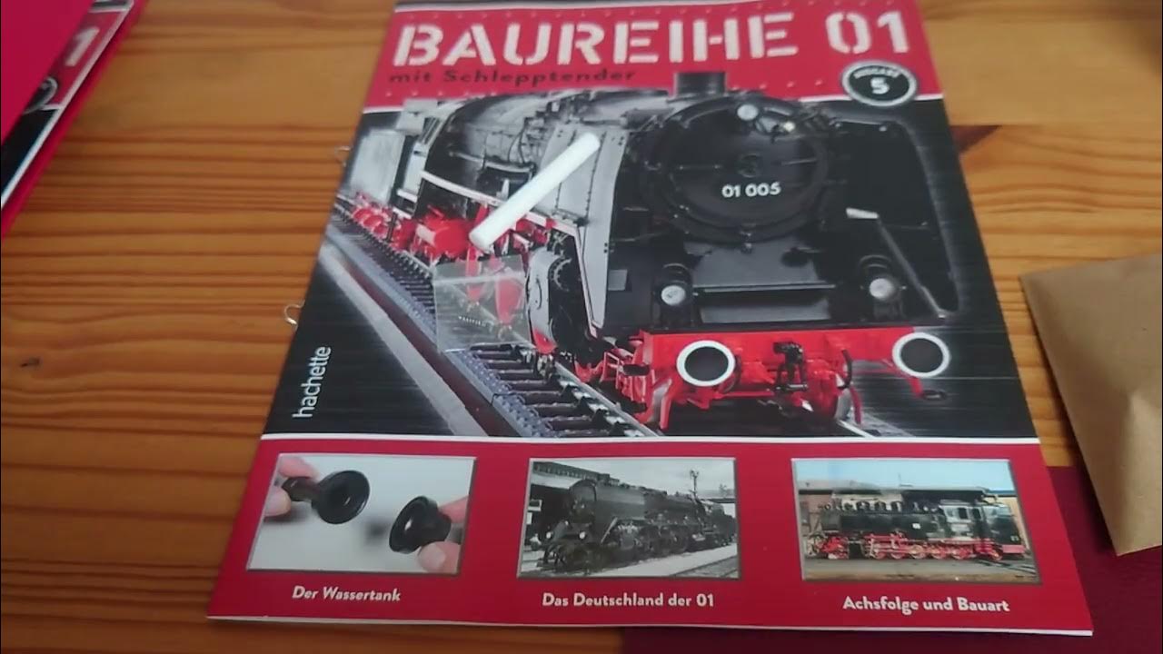 Hachette 🚂 Die BAUREIHE🚂 BR01 wird Woche für Woche von einer faszinierenden Magazin-Reihe ...