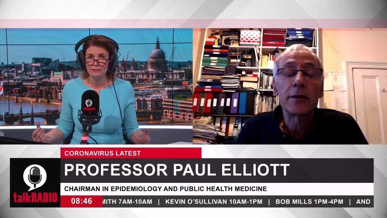 Professor Paul Elliott on Talk Radio completely dodges the questions on ...