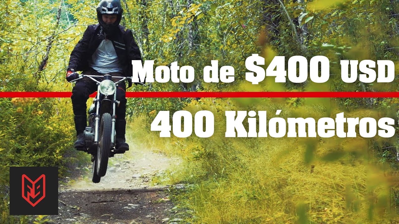 Moto de 400 dólares - Aventura de 400 km - YouTube