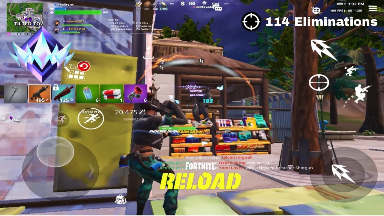 What The REAL #1 Fortnite Mobile Player Looks Like… (120 FPS Gameplay ...