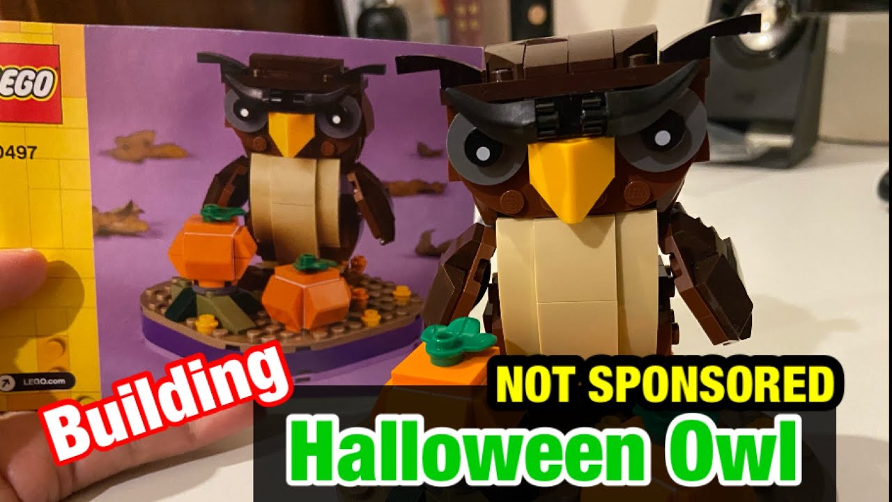 VERY CUTE LEGO OWL - YouTube