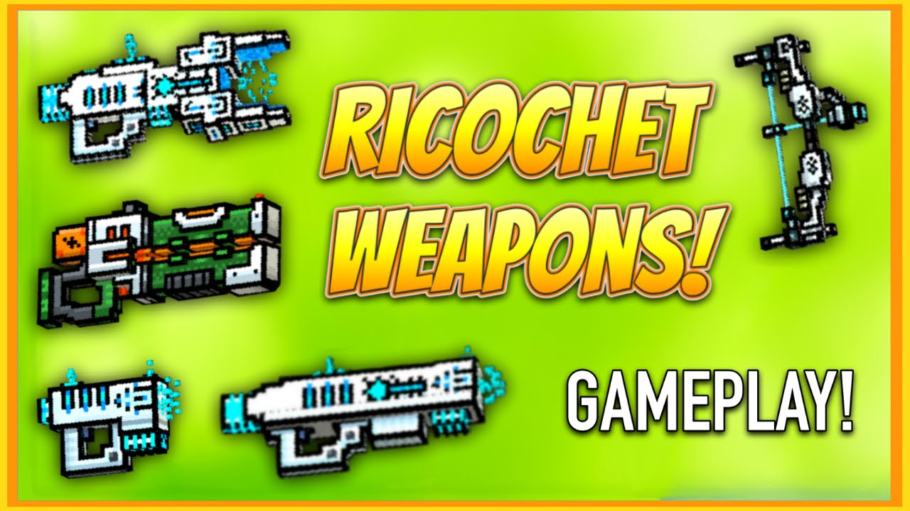 Pixel Gun 3D - Ricochet Weapon Gameplay! - YouTube