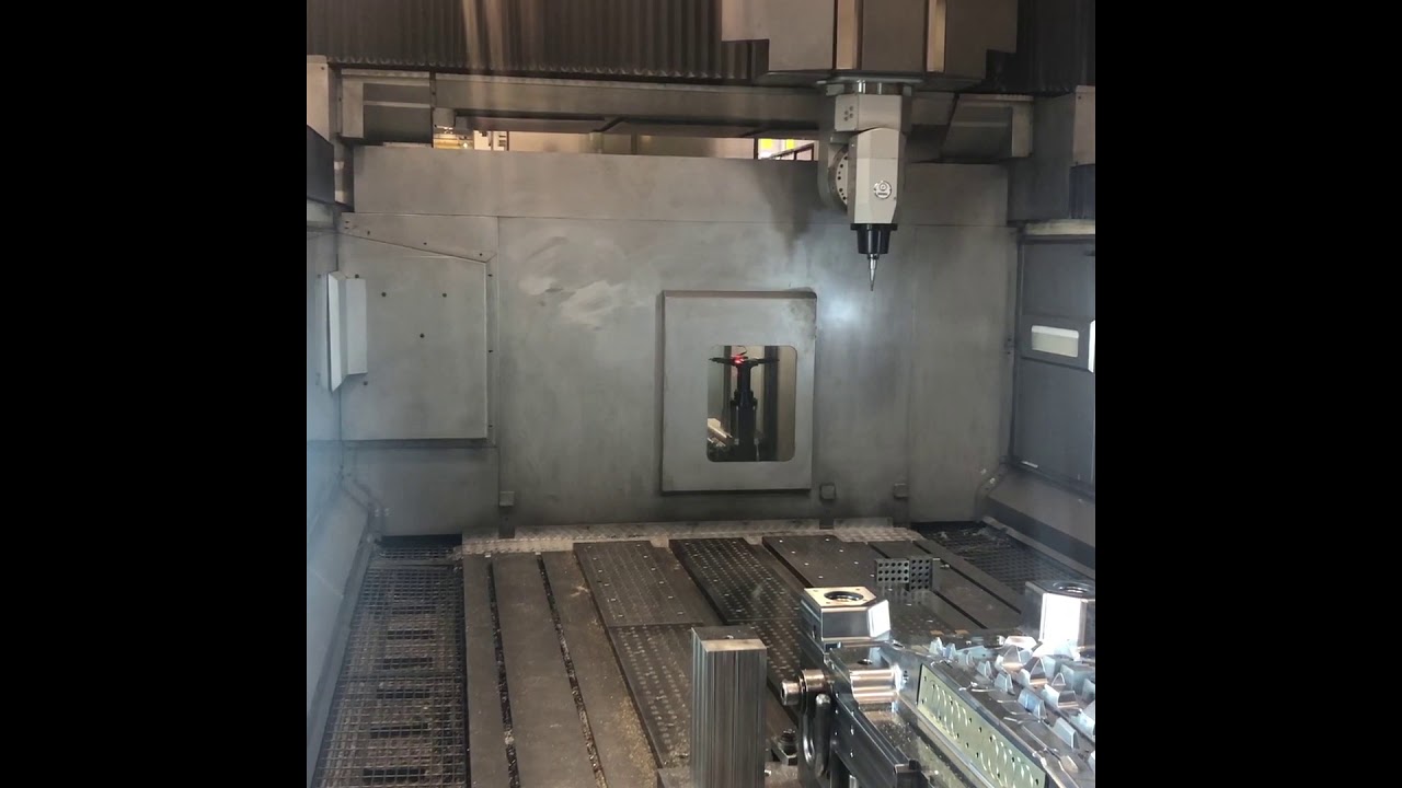 Used Parpas XS63 5 Axis Gantry Mill for Sale - YouTube