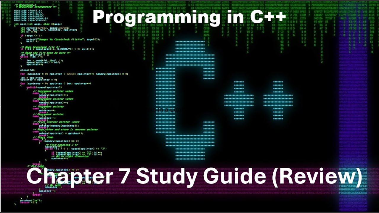 Programming in C++ Chapter 7 User Defined Data Types, Namespaces, and ...