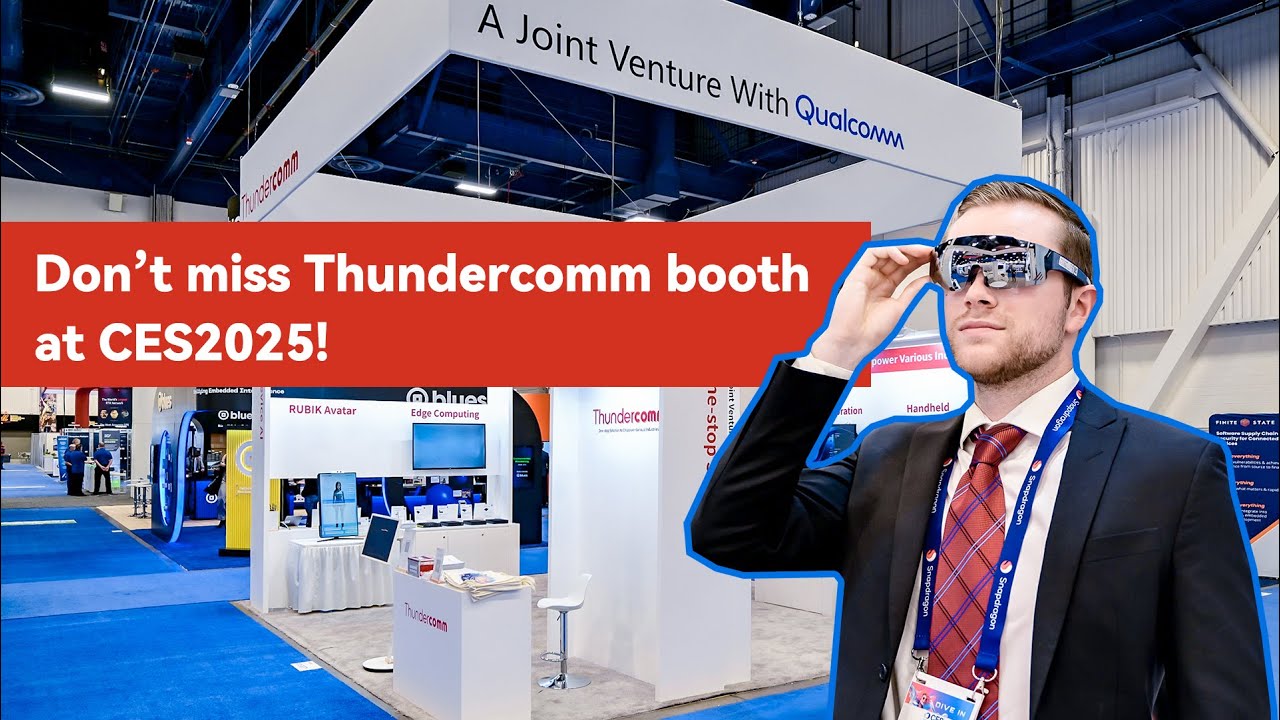 【CES 2025】Don’t miss Thundercomm booth at CES2025! - YouTube
