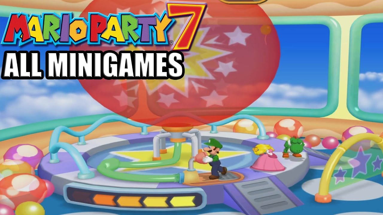 Mario Party 7 All Minigames - YouTube