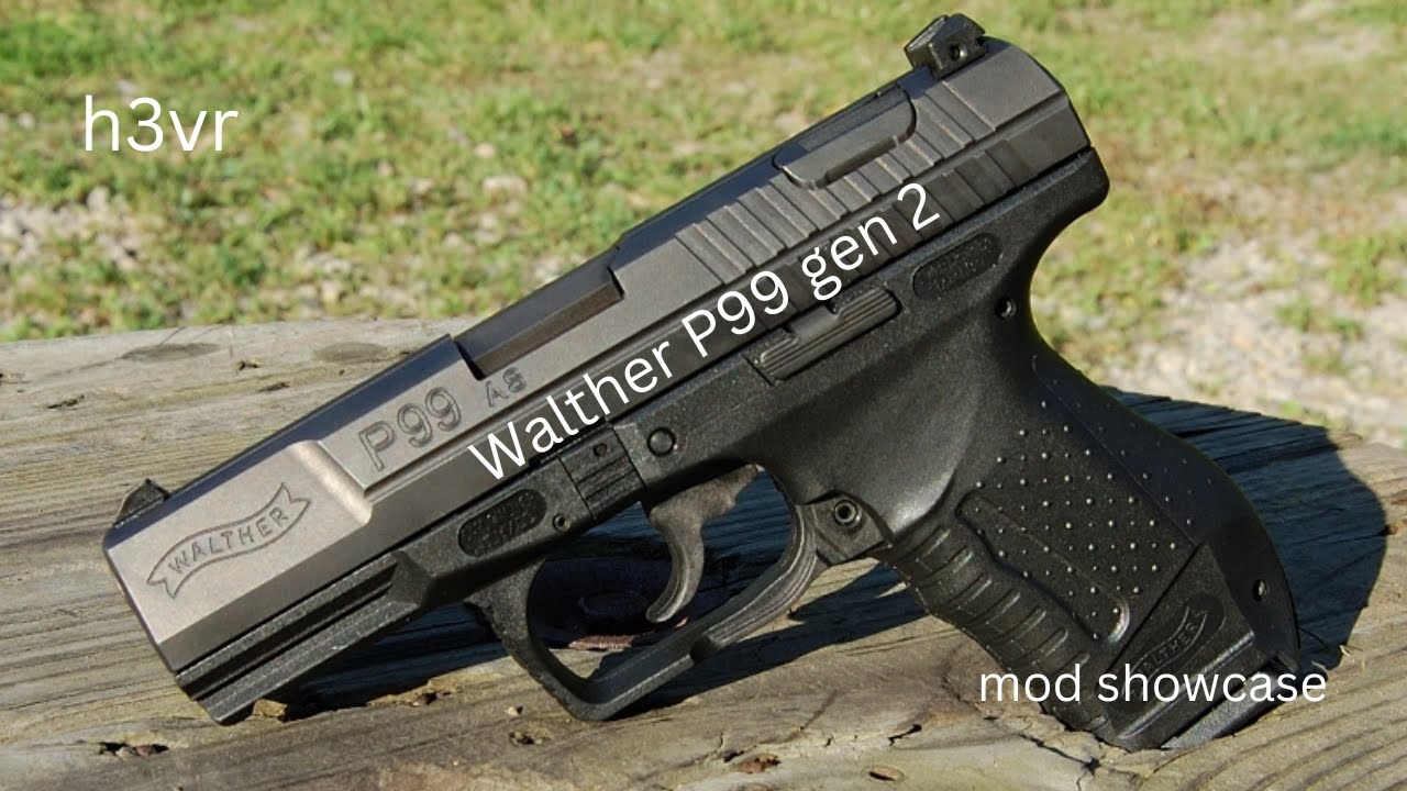 h3vr Walther P99 gen 2 mod showcase - YouTube