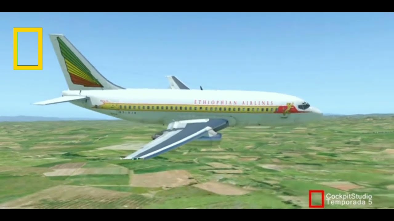 Etihopian Airlines Flight 604 - Crash Animation - YouTube