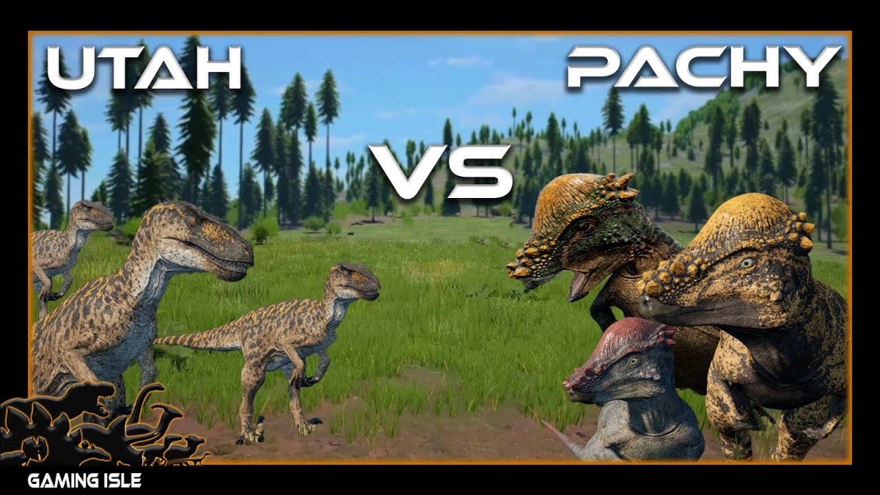 The Isle Utah VS Pachy Battle Royale - YouTube