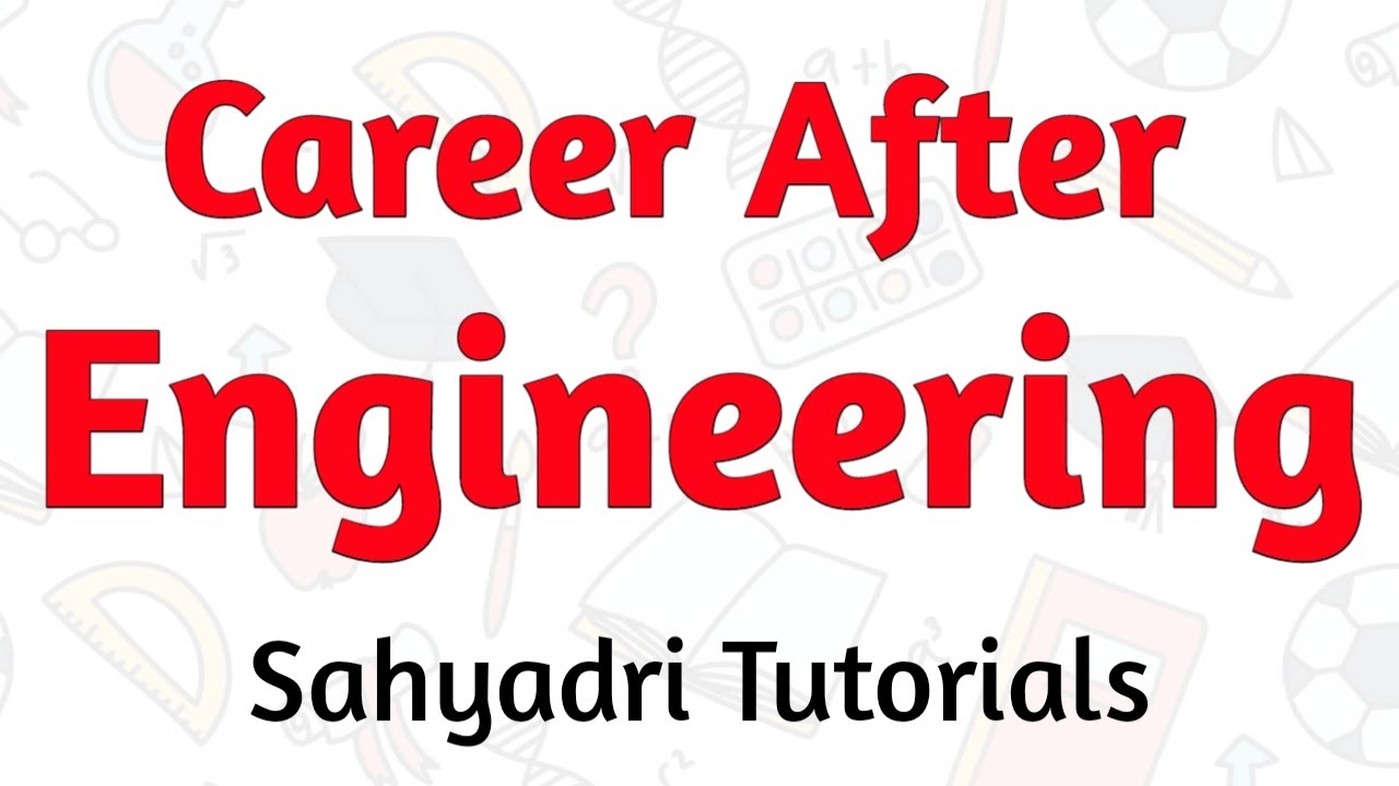 Career After Engineering | Sahyadri Tutorials - YouTube