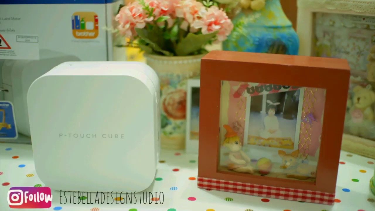 Kreasi DIY Scarpbook Menggunakan P-Touch Cube - YouTube