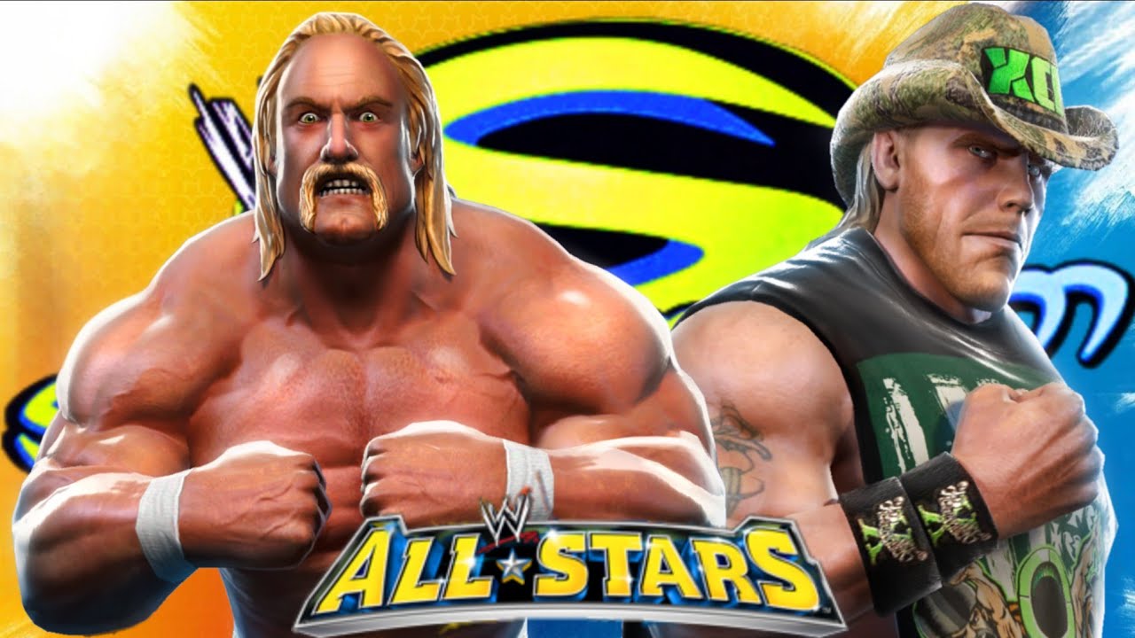 WWE All Stars Hulk Hogan vs Shawn Michaels SummerSlam 2005 - YouTube