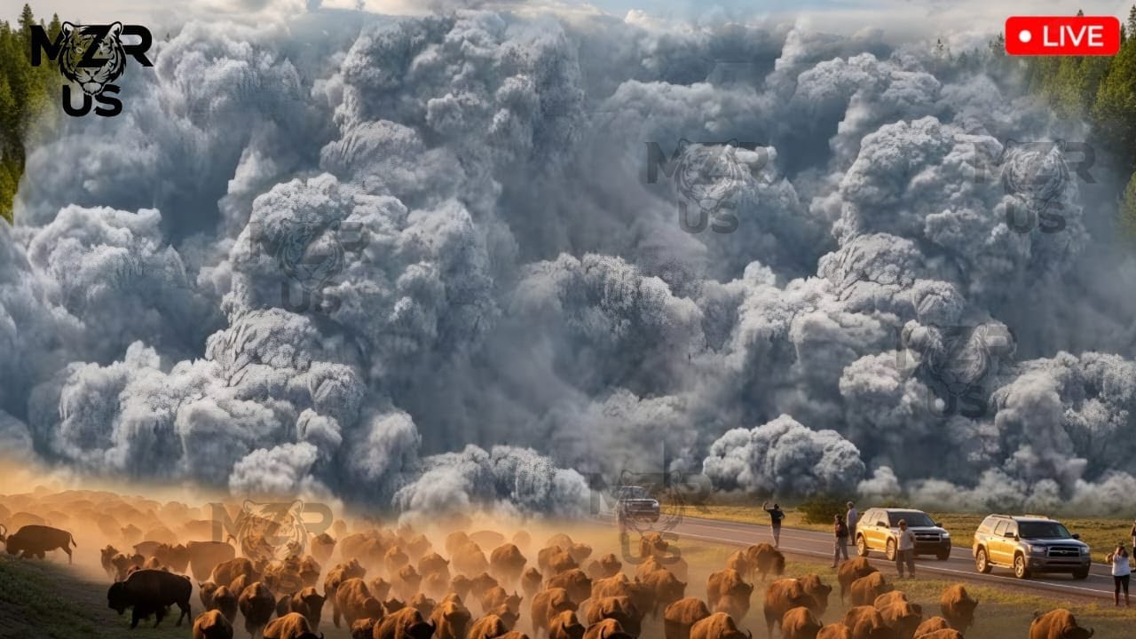 Huge Explosion Just Happened in Yellowstone: Hot Springs Erupt ...