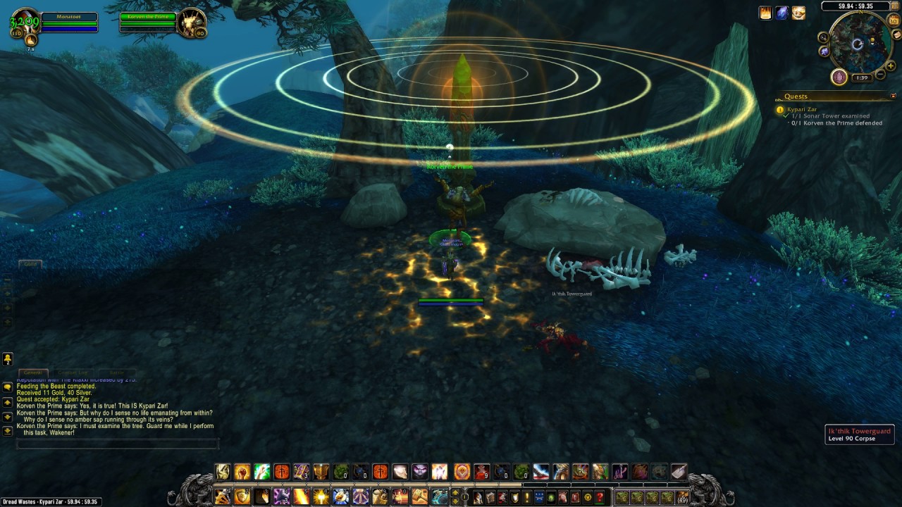 Pandaria Quest 176: Kypari Zar (WoW, human, Paladin) - YouTube