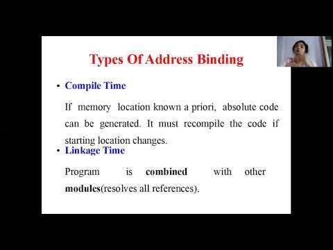 Address Binding|Types Of Address Binding|Compile Time|Linkage Time Address Binding | Loader ...